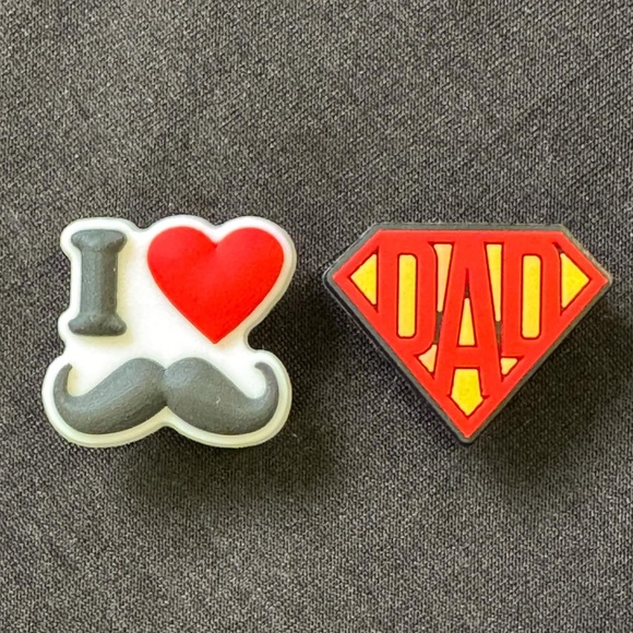 CROCS | Jewelry | Dad Croc Charm Set | Poshmark